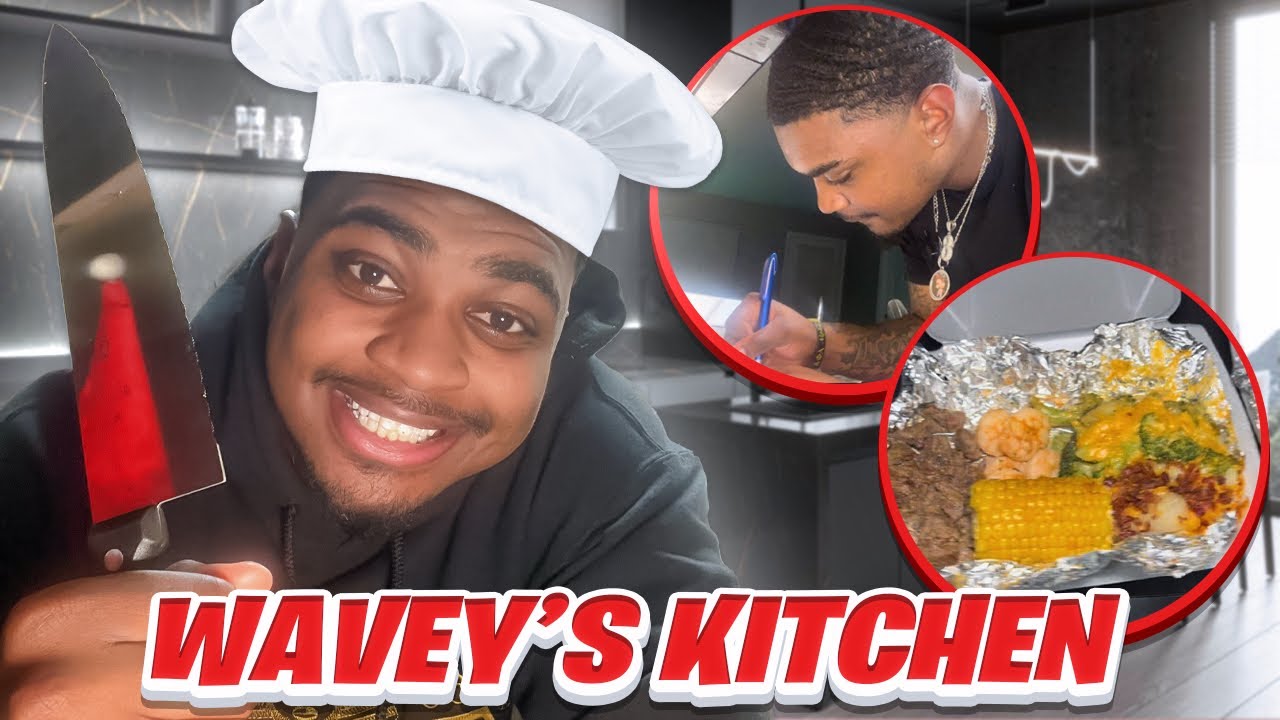 Can yo man cook better than Wavey??😳| Wavey’s Kitchen behind the scenes ...