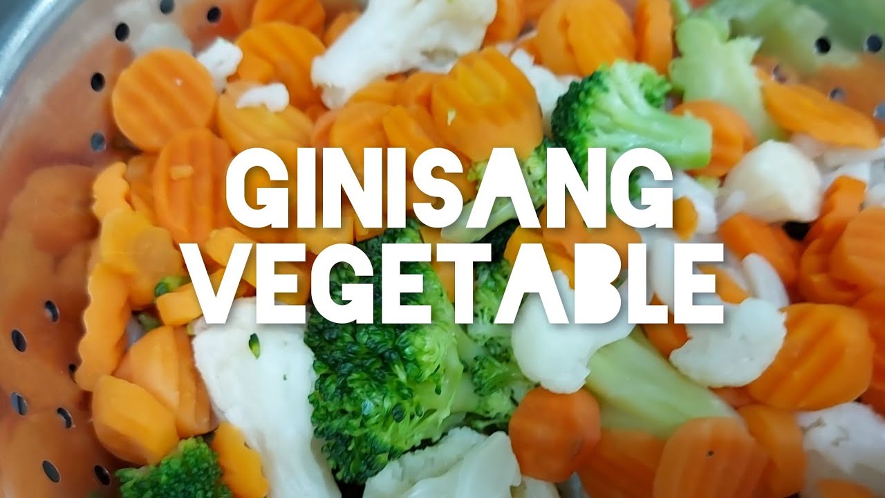 GINISANG VEGETABLE SIMPLE RECIPE /NANZKIE LUGATIMAN - YouTube