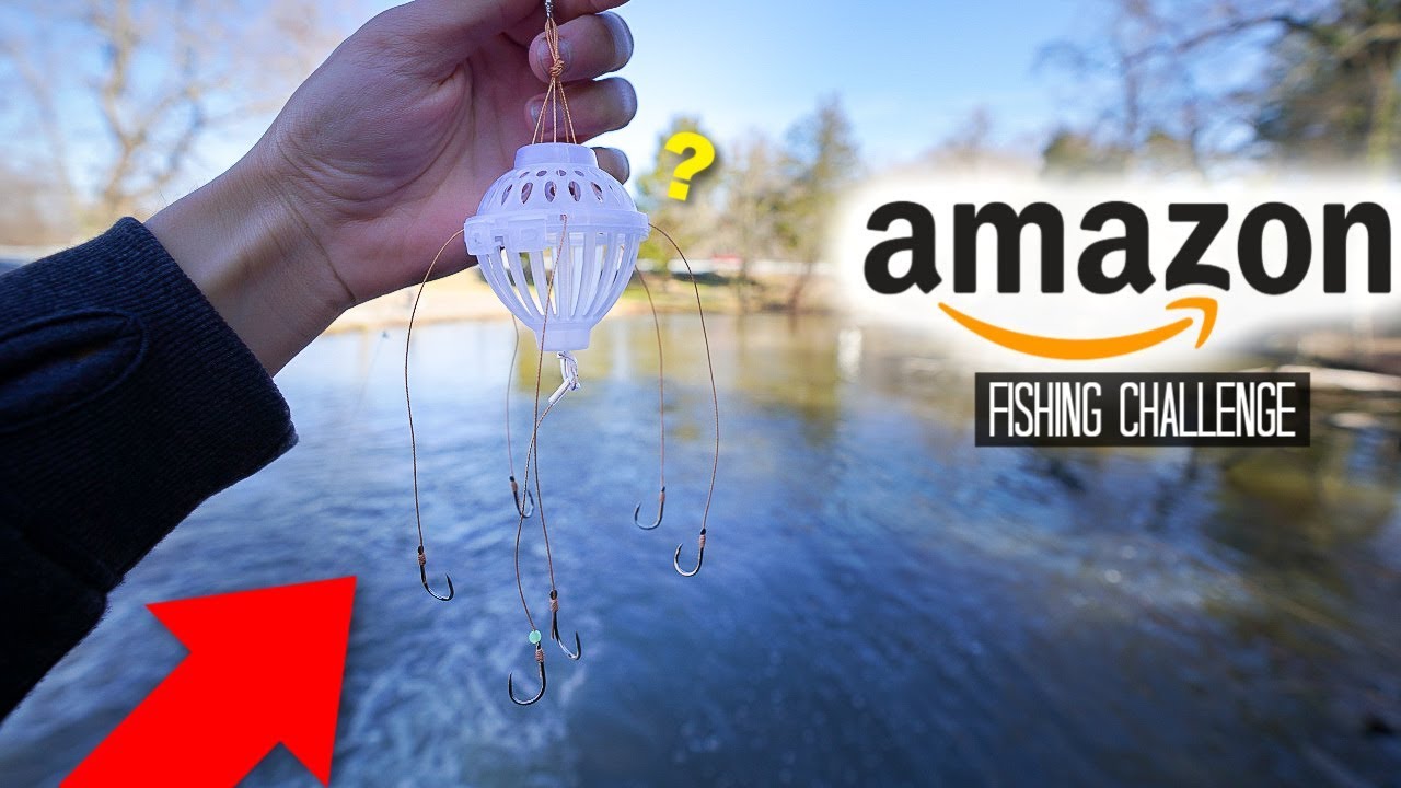I Bought the WEIRDEST Amazon Fishing Rig!! (Does it work?) - YouTube