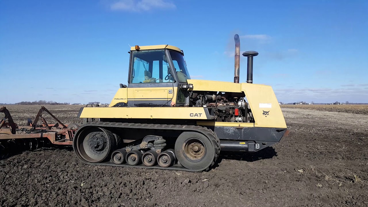 Cat Challenger 65 Cold Start - YouTube