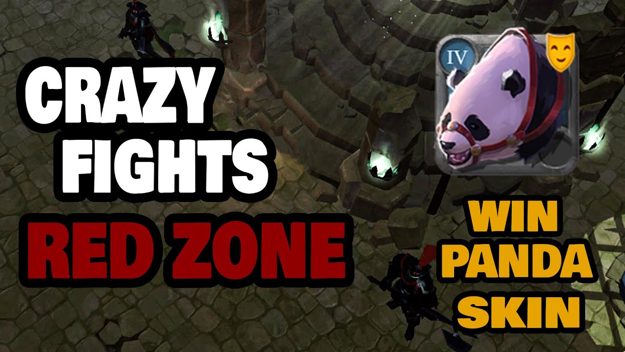 WIN Panda Skin 🎉 | Crazy Fights - Red Zone 👀 | Albion Online - YouTube