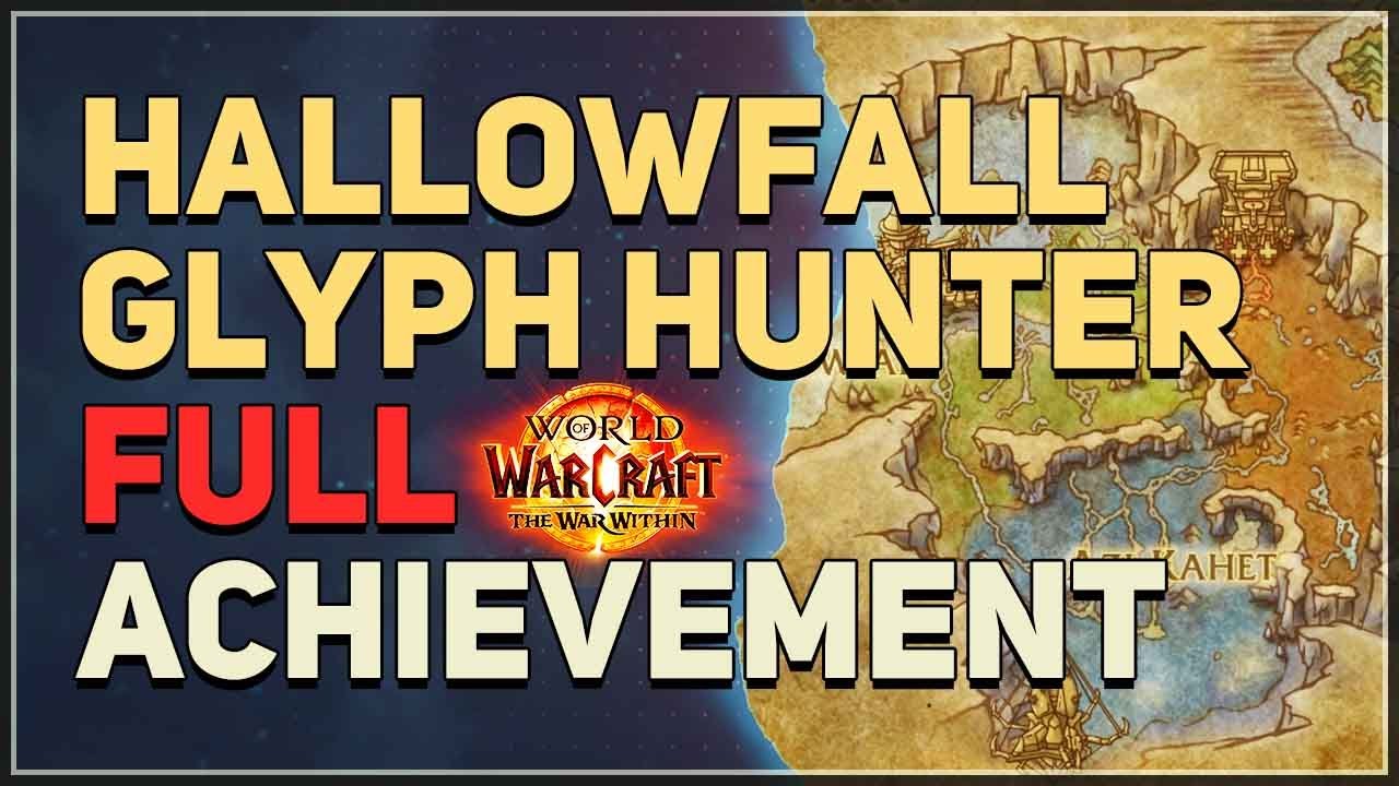 Hallowfall Glyph Hunter WoW - YouTube