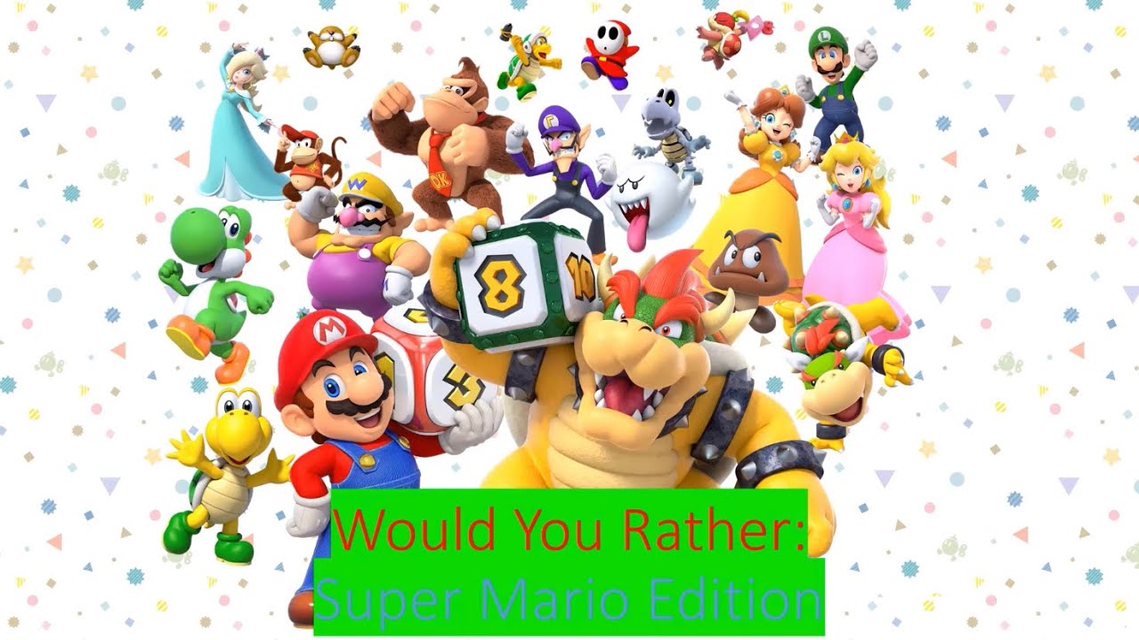 Would You Rather? Super Mario Edition - YouTube
