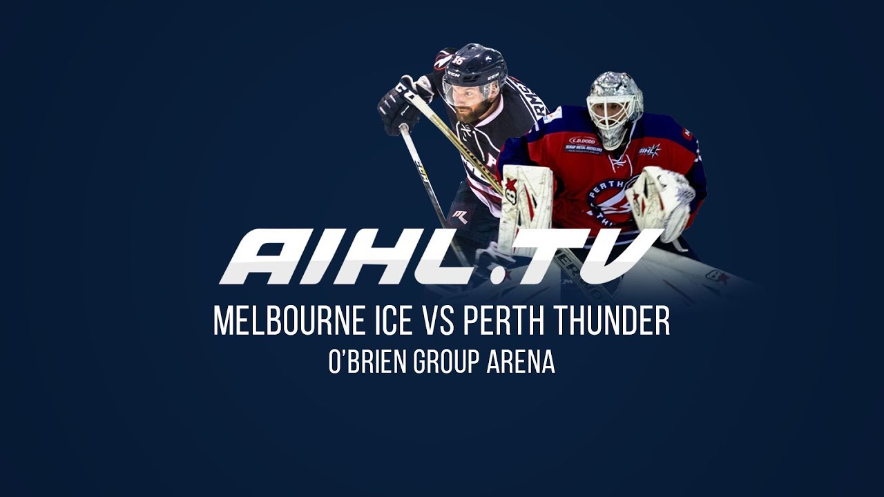 Perth Thunder @ Melbourne Ice (28/4/18) - YouTube