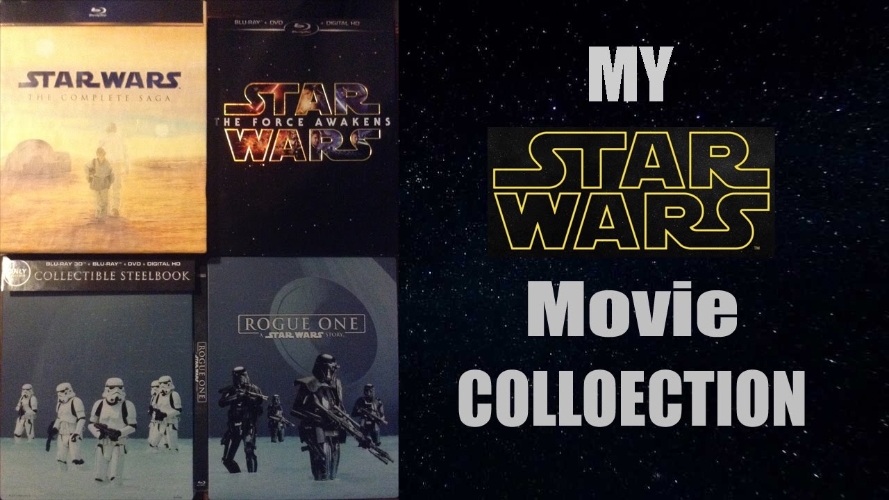 Star wars Movie collection: The Complete Saga, The Force Awakens, Rouge ...