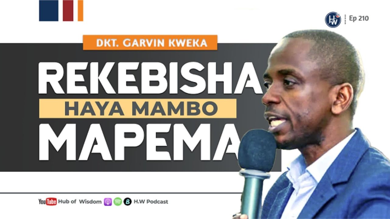 MAMBO YA AJABU YANAYOKULA FUTURE YAKO KIMYA KIMYA ~ Nondo Za Dr. Garvin Kweka | 💡 - YouTube