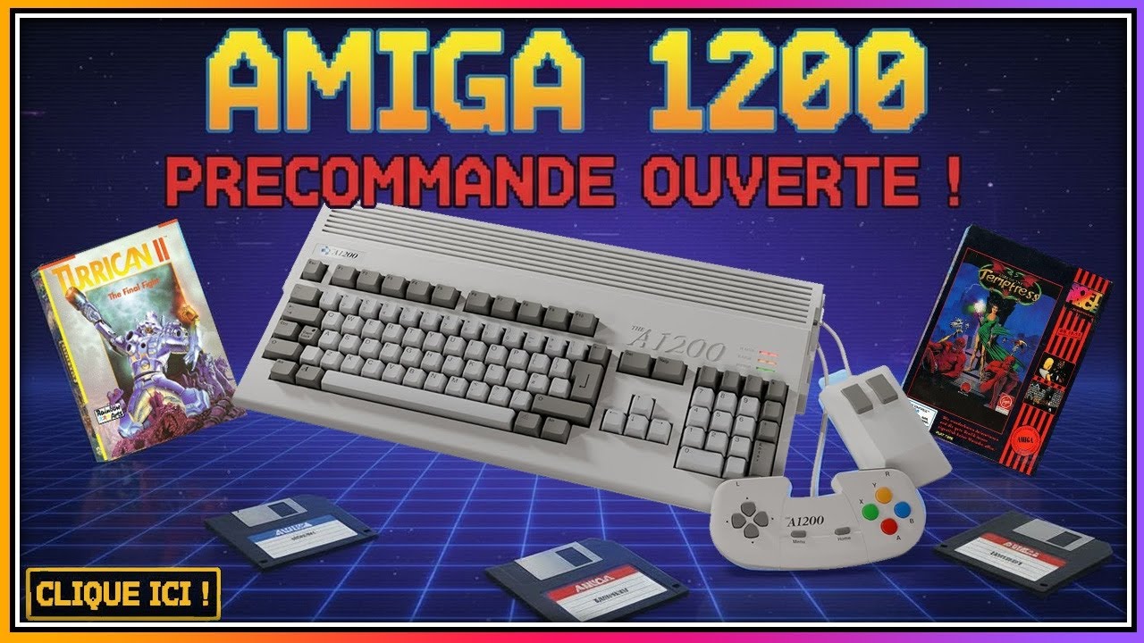 BREAKING : L’Amiga 1200 Maxi ouvre les précommandes ! Date, prix, infos ...
