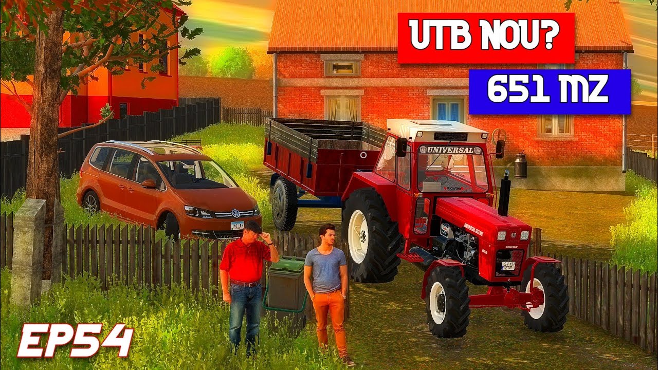 HORIA MITOC///AVEM UTB 651M ÎN FERMĂ-[Ep54]-Farming Simulator 22 - YouTube