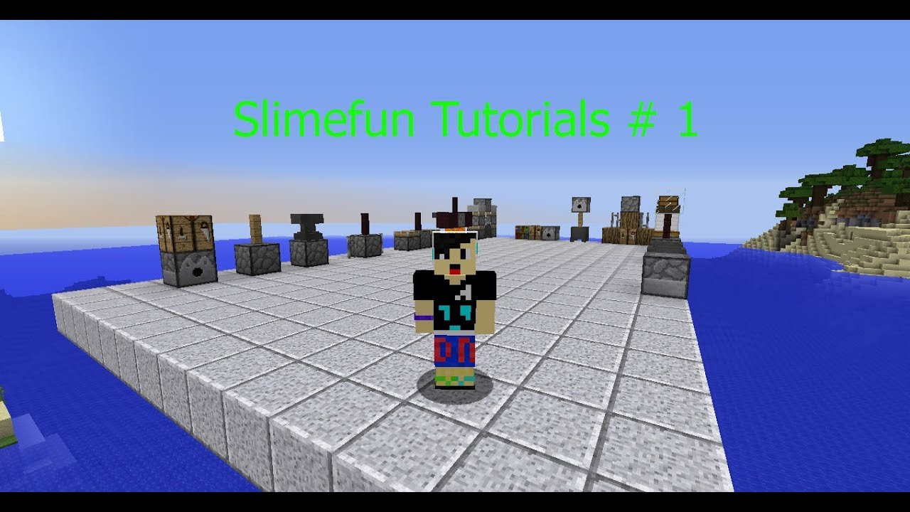 Hướng dẫn Slimefun #1 : Basic Machines và Các mẹo - YouTube
