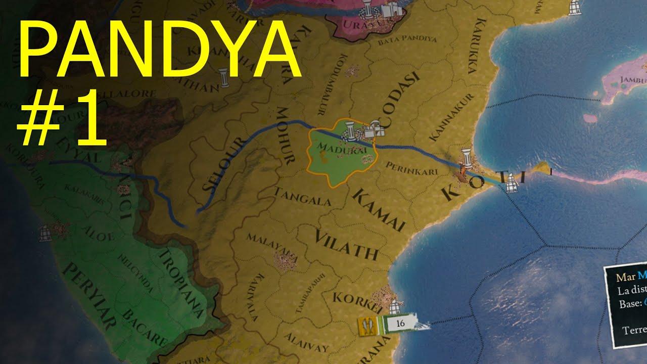 Imperator Rome Invictus 1.6 - Pandya #1 - Gameplay en español - YouTube