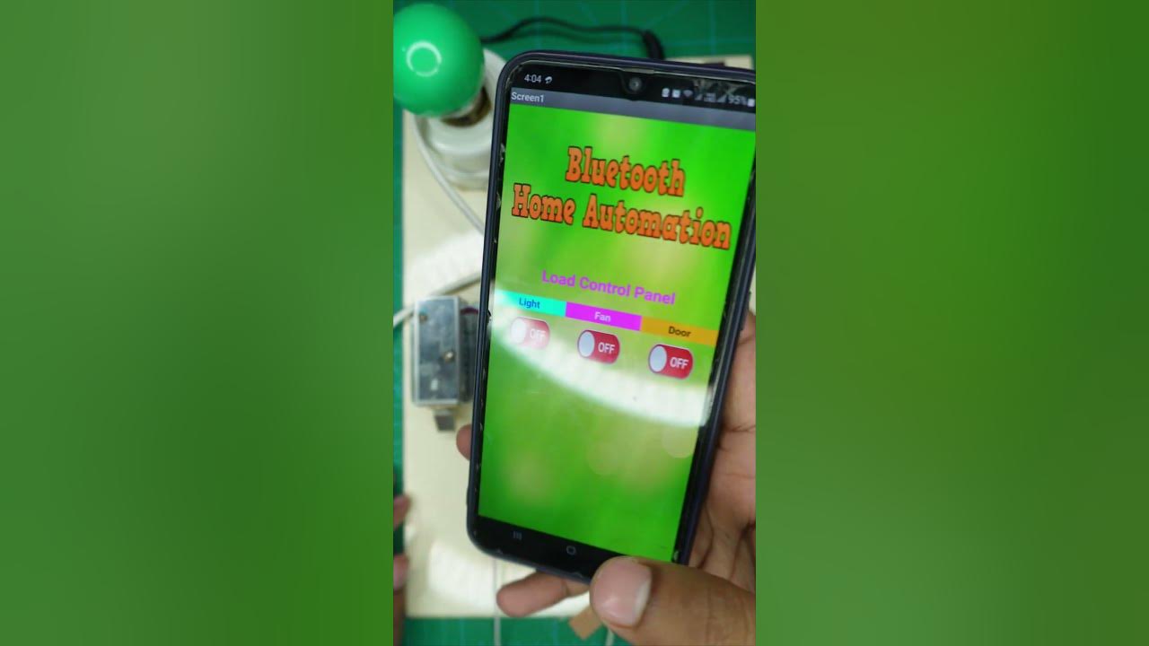 Bluetooth Based Home Automation Arduino Iot Homeautomation Youtube