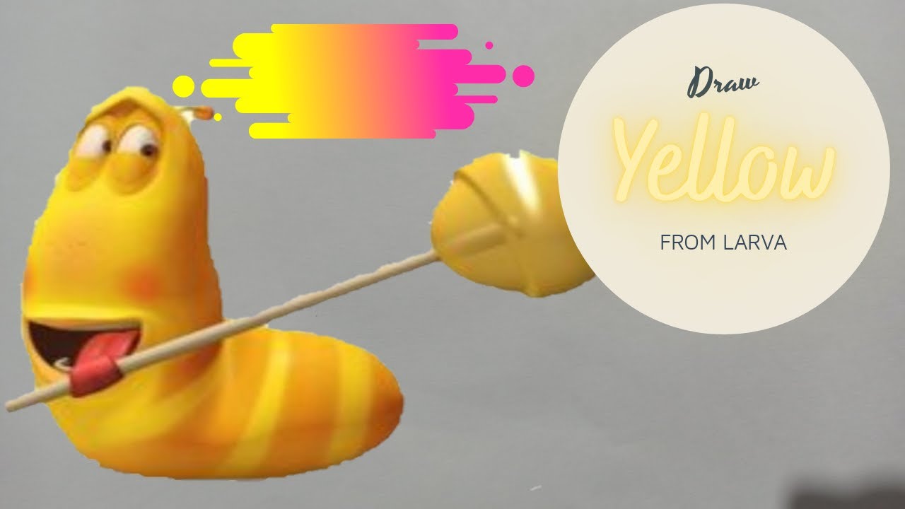 #3 Draw Yellow From Larva | Draw With Deo - YouTube