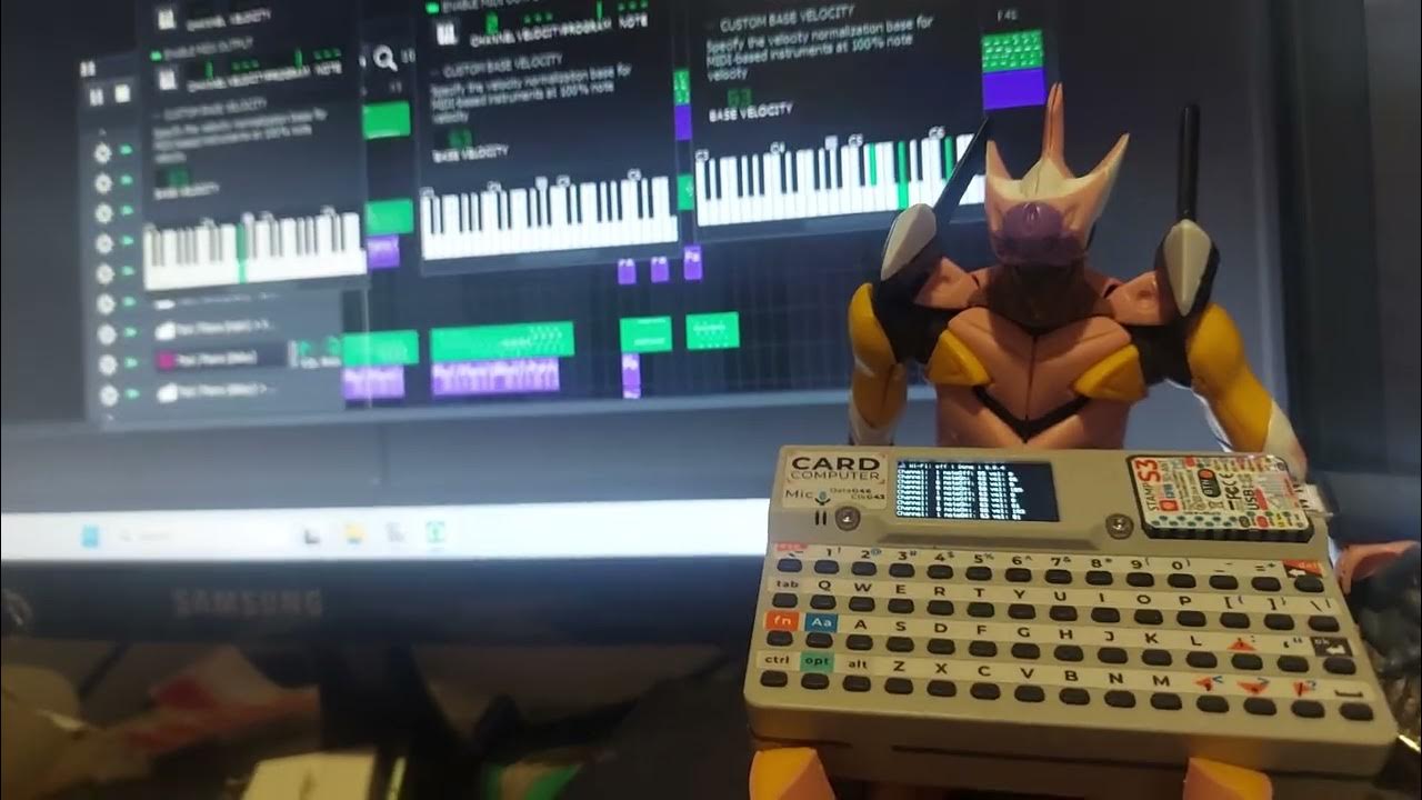 Cardputer Circuitpython USB Midi (Aquatic Ambience) - YouTube