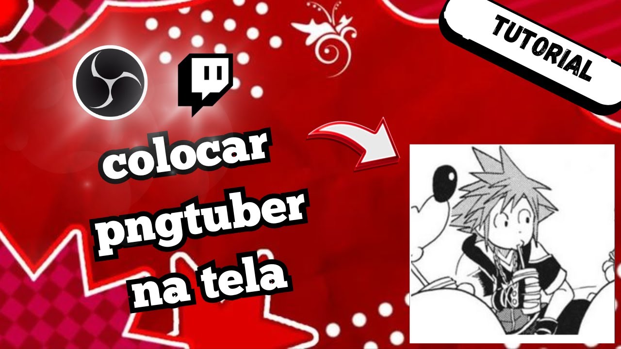 Como colocar um pngtuber para deixar nos videos!! [tutorial] - YouTube