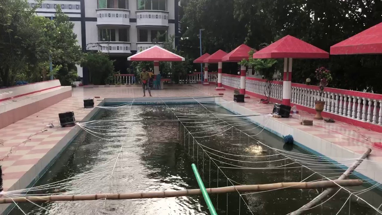 Biofloc 10 tank set up in Bangladesh by Romel agro - YouTube