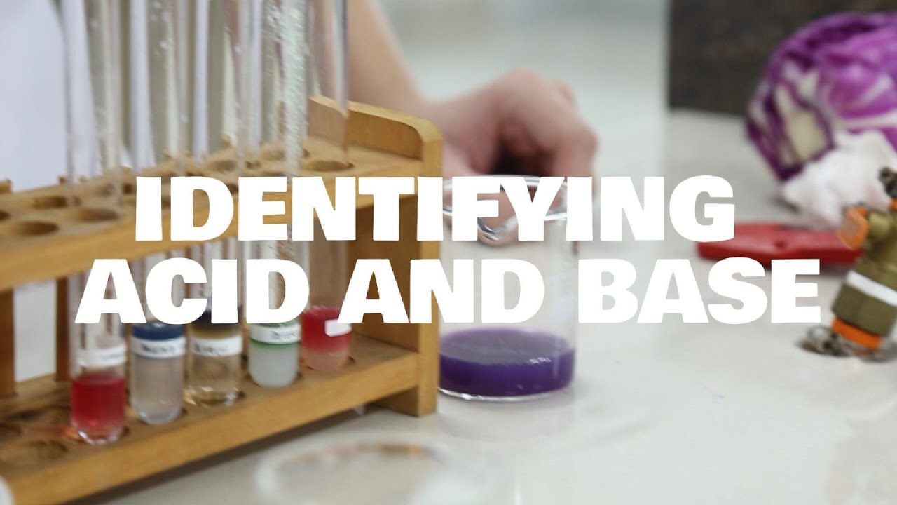 "Identifying Acid/Base in Chemical Households" I CHEM PRACTICAL TEST G9 ...