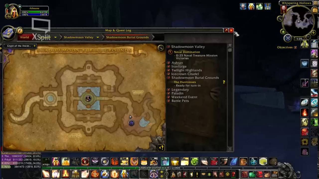 World of Warcraft Silver lined arrow location for the Huntress - YouTube