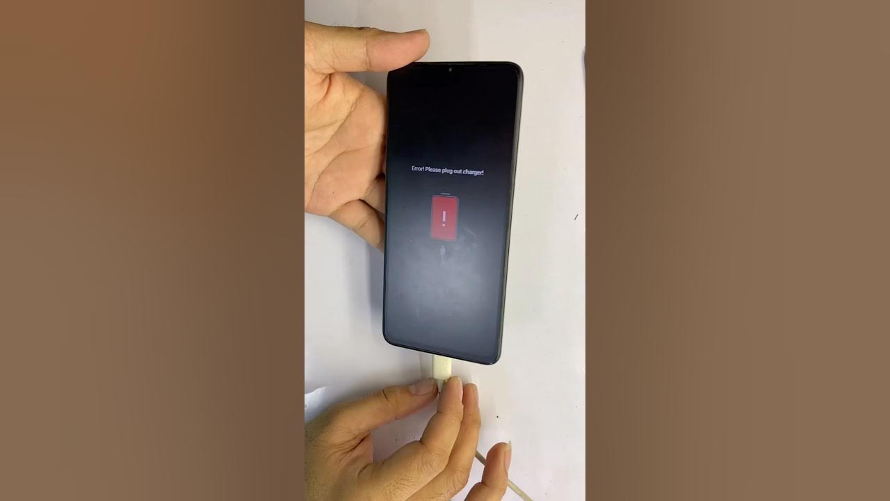error please plug out charging infinix tecno itel smart phone fix - YouTube