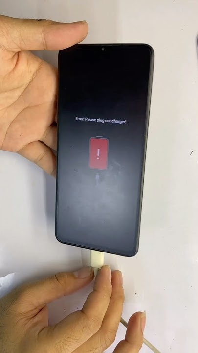error please plug out charging infinix tecno itel smart phone fix - YouTube
