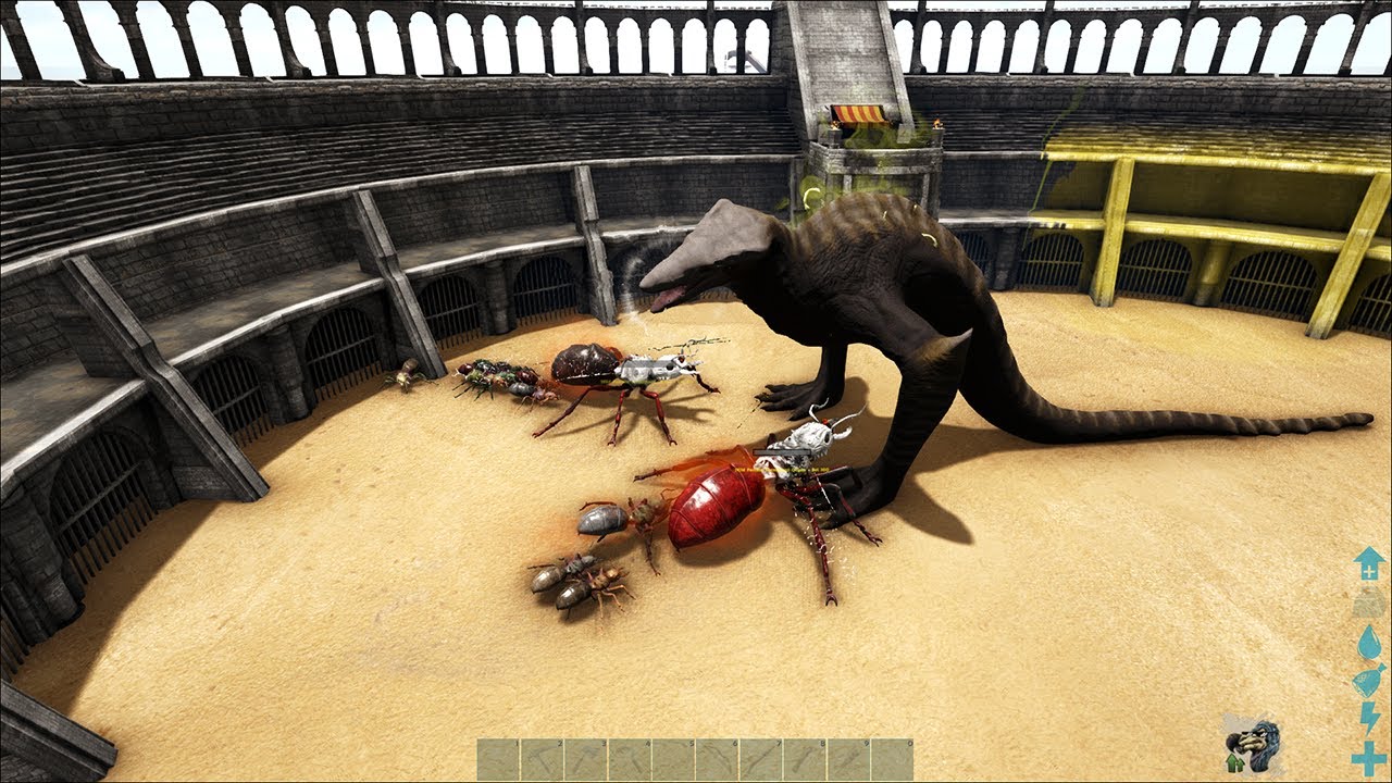 Ark Skull Crawler vs Boss Kaiju Mod Termintant | ARK Mod Battle - YouTube