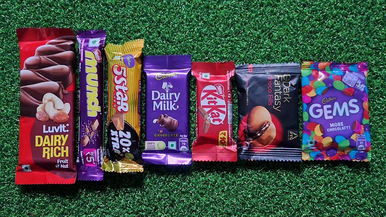 Luvlt Dairy Rich vs Munch vs 5star vs KitKat vs Dairy Milk Chocolate 🍫 ...
