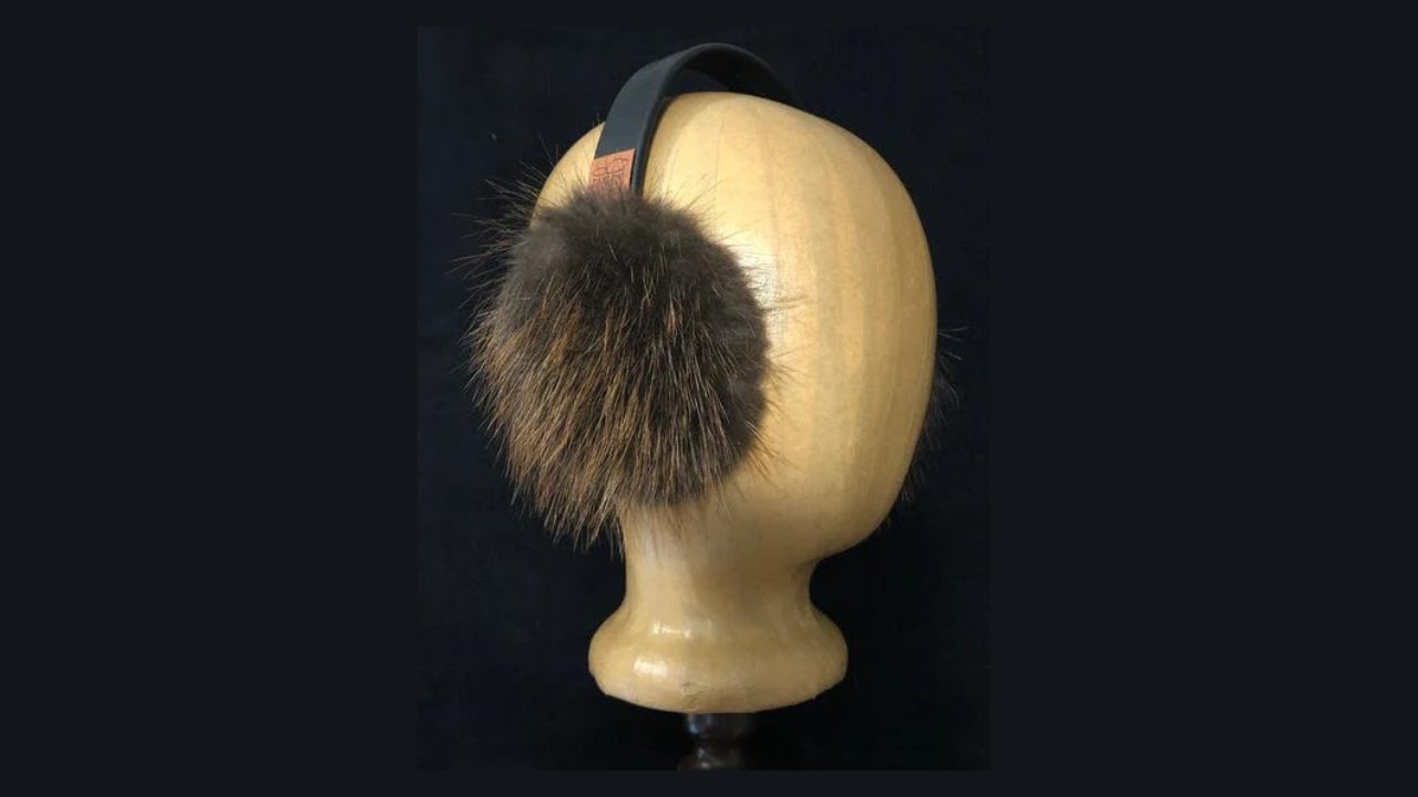 Making beaver ear muffs - YouTube