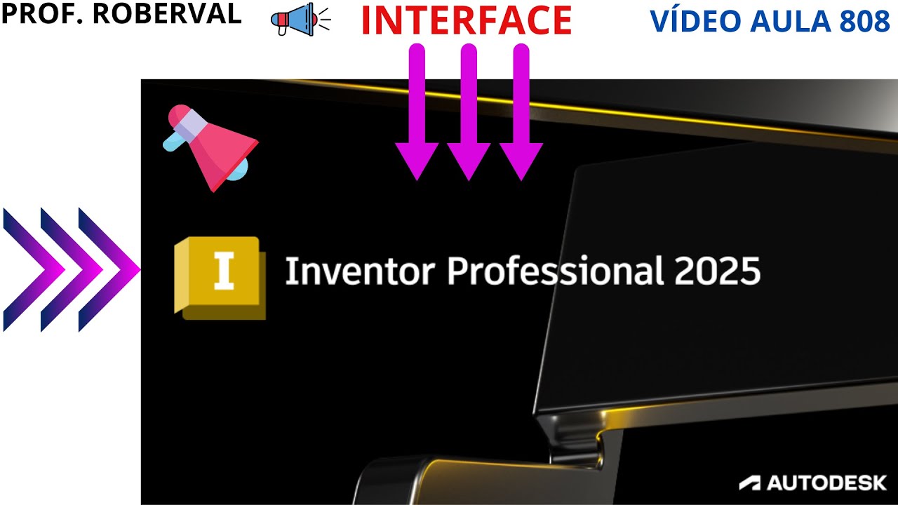 Aula 808 - Interface e Novidades do Autodesk Inventor 2025 - YouTube