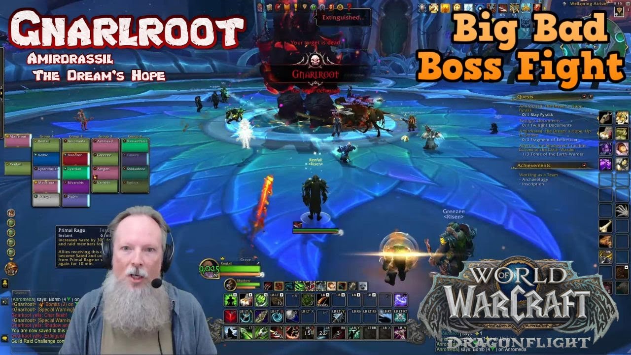 Gnarlroot Raid Fight (Normal Mode) - Renfail Plays World of Warcraft ...