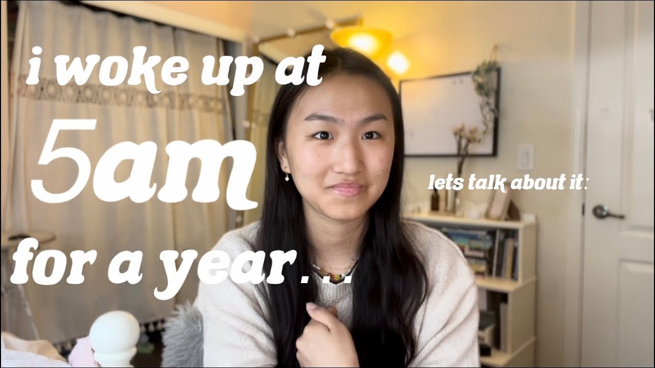 Waking up at 5 am for a year: my experience with achieving the “THAT ...