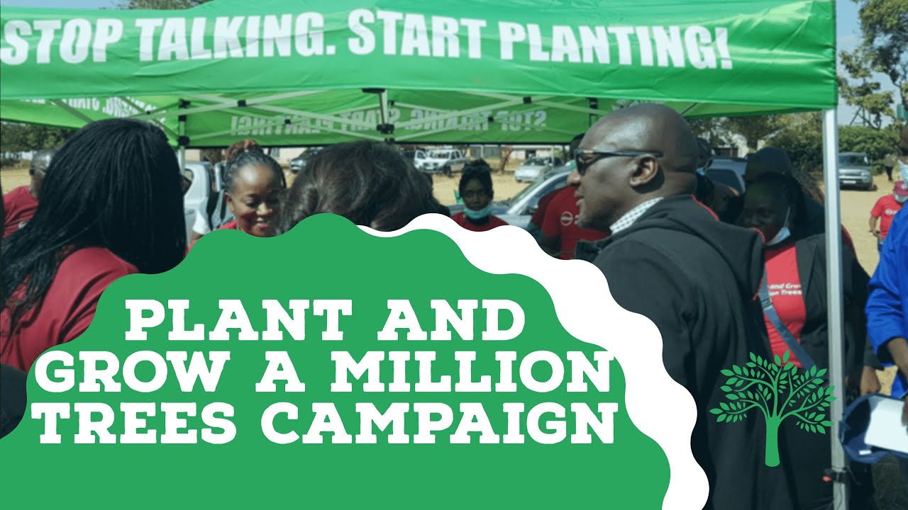 Plant and grow a million trees campaign - YouTube