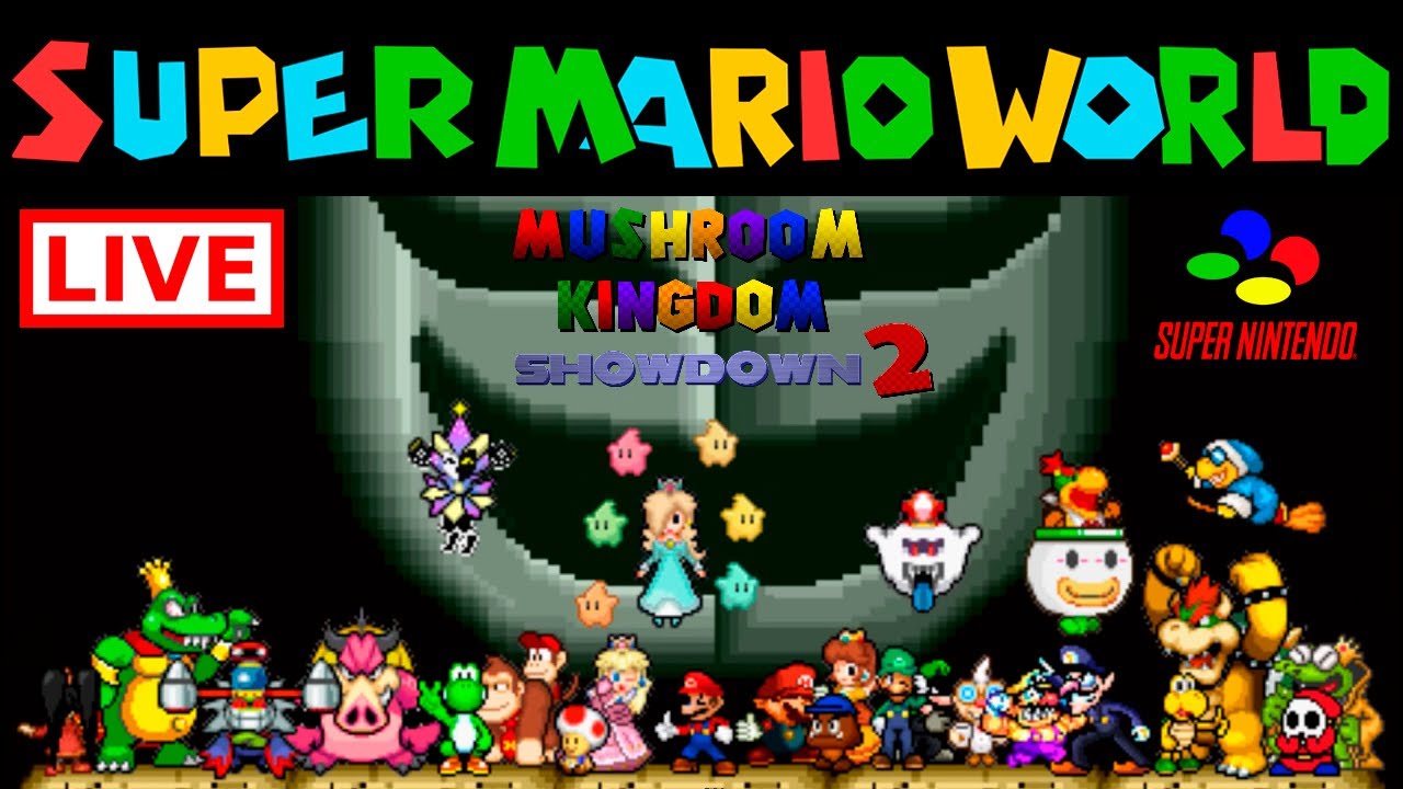 🛑SUPER MARIO WORLD🍄Mushroom Kingdom Meltdown 2 100% SUPER NINTENDO Parte 2 - YouTube