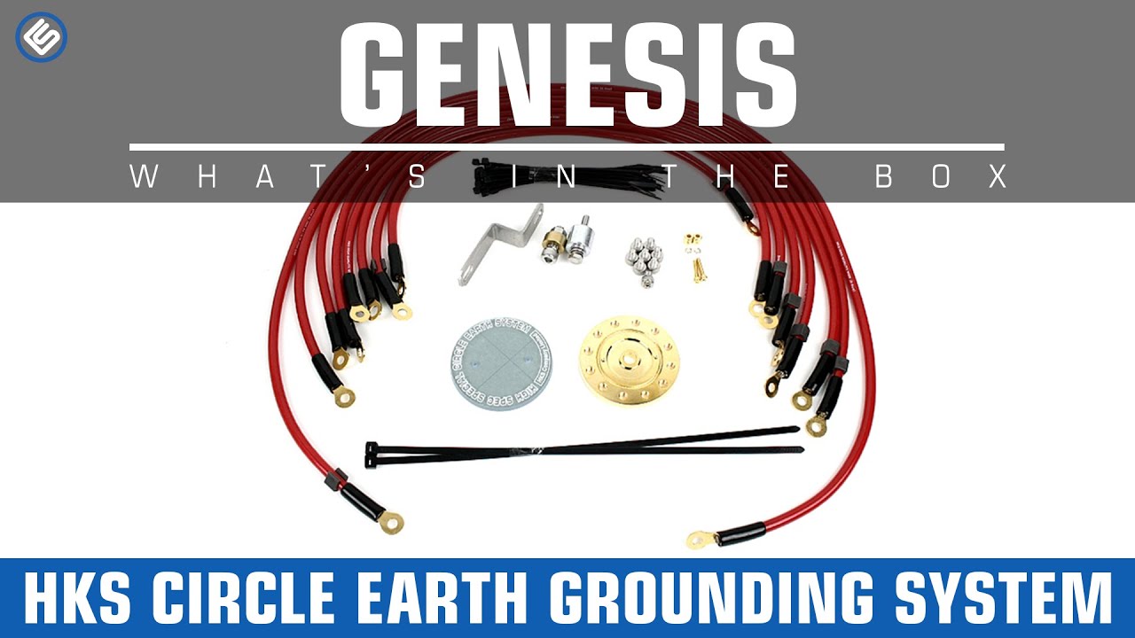 HKS Hyundai Genesis Circle Earth Grounding System- Whats in the Box ...