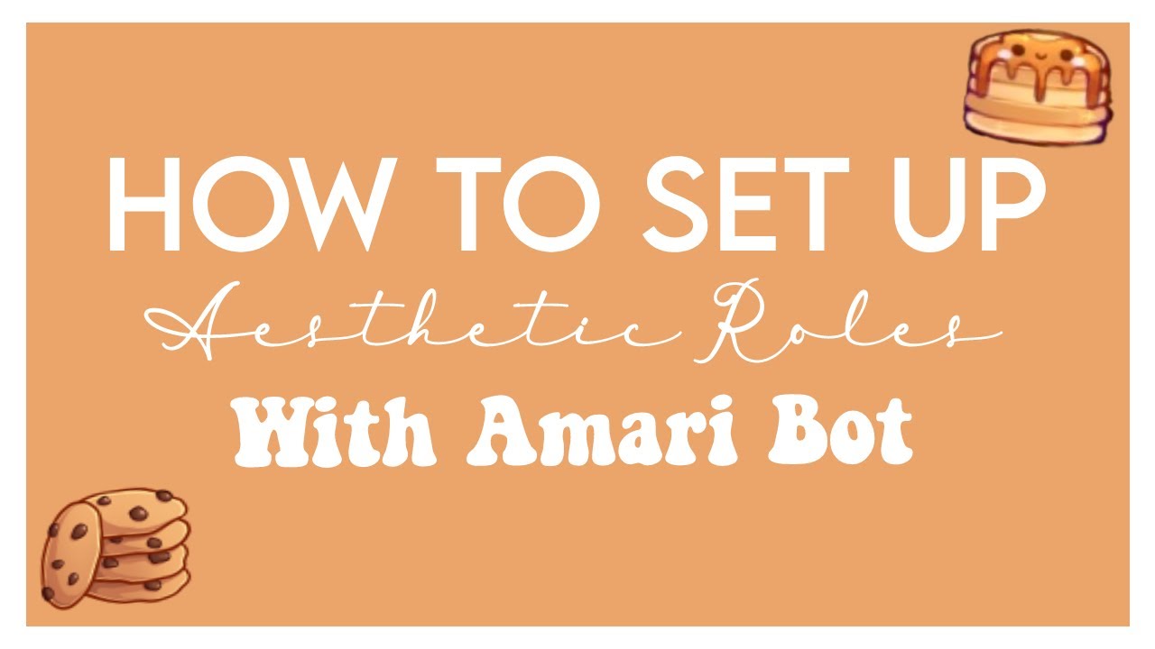 How to Set Up Aesthetic Leveling With Amari Bot | Discord Tutorial ...