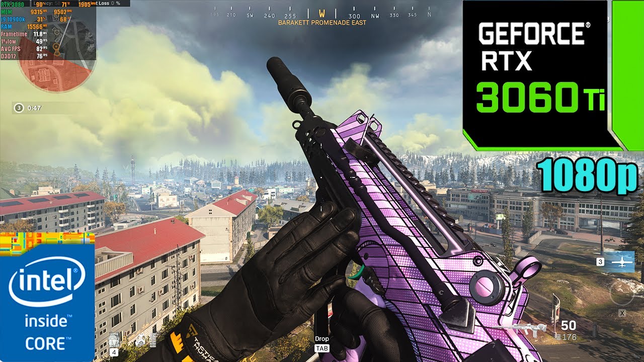 Call of Duty : Warzone Battle Royale | RTX 3060 Ti 8GB ( Maximum ...