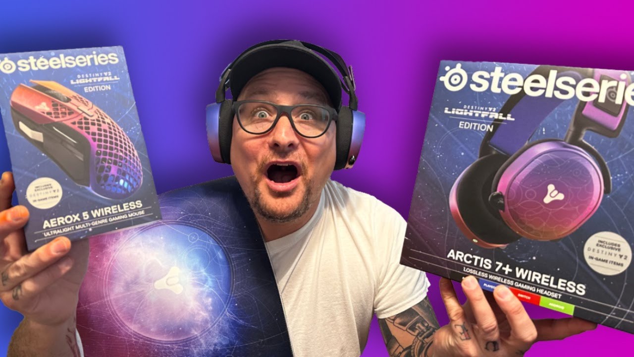 THIS IS SO COOL!!! SteelsSeries X Destiny Lightfall Gaming Gear ...