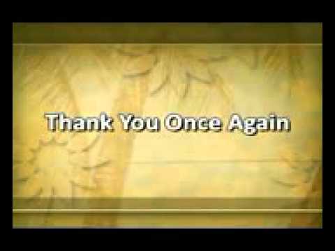 Thank you Once again. - YouTube