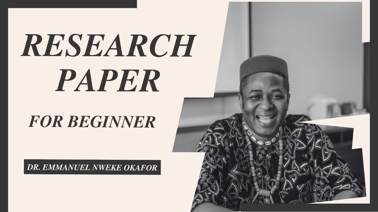 Research Paper for the Beginners: An Advice in English Language ( A ...