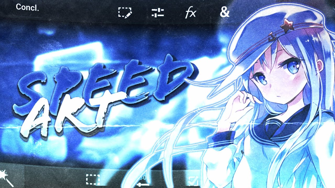 Speed Art Anime - YouTube