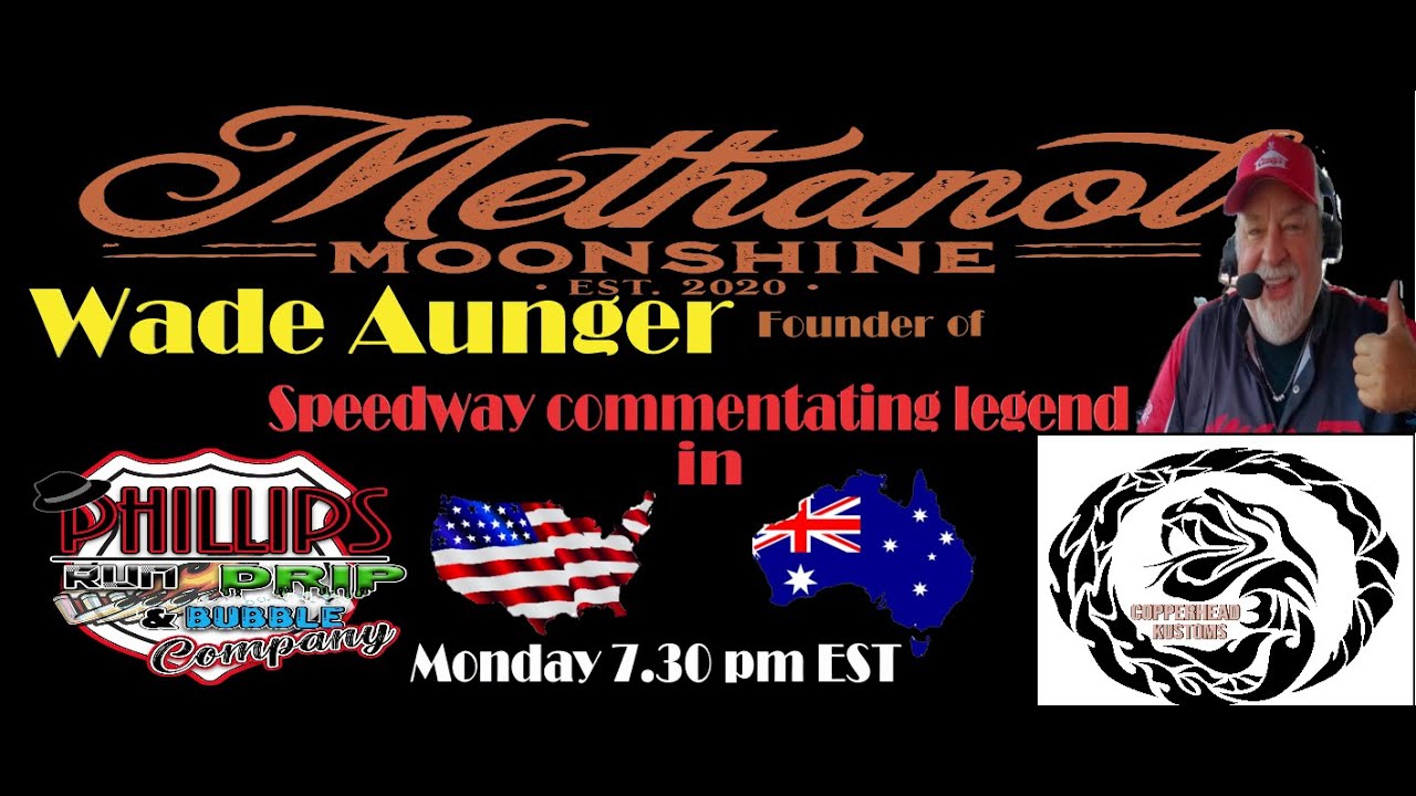 Live! Gasoline Garage! Special Guest Wade Aunger Australian Speedway ...