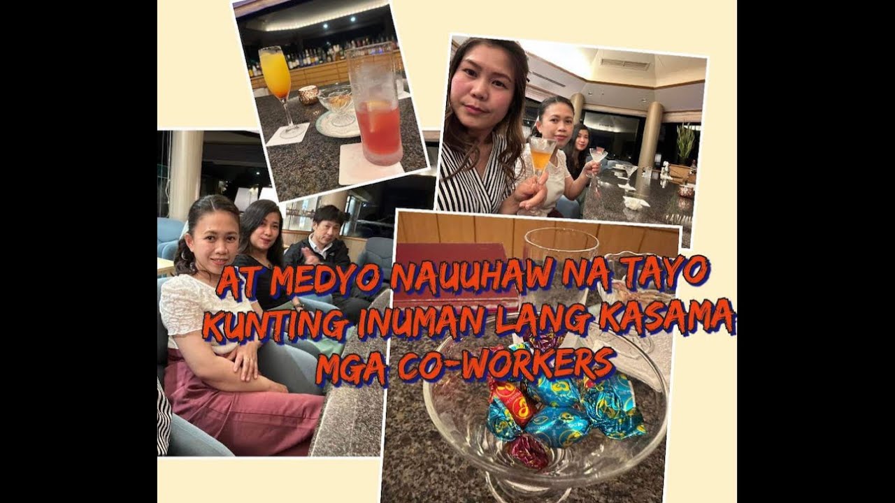 No.54 company party and inuman session with our co-workers - YouTube