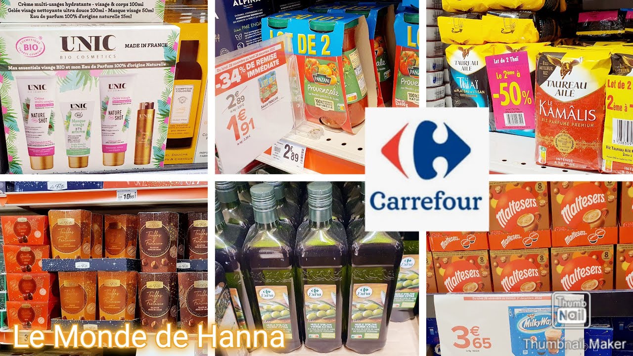 CARREFOUR FRANCE 03-12 PROMO ET BONS PLANS - YouTube