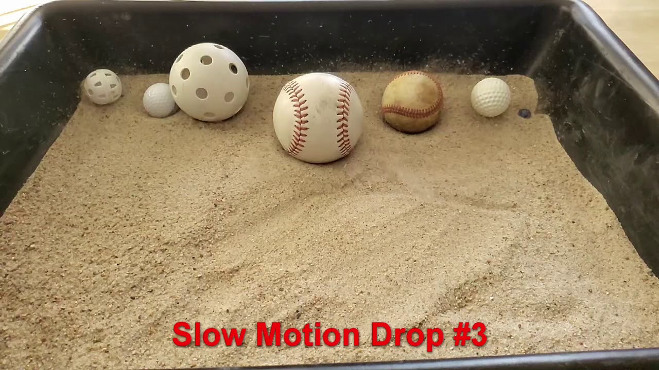 Blythe's Science Fair 2020 - Ball Drop Gravity Experiment - YouTube