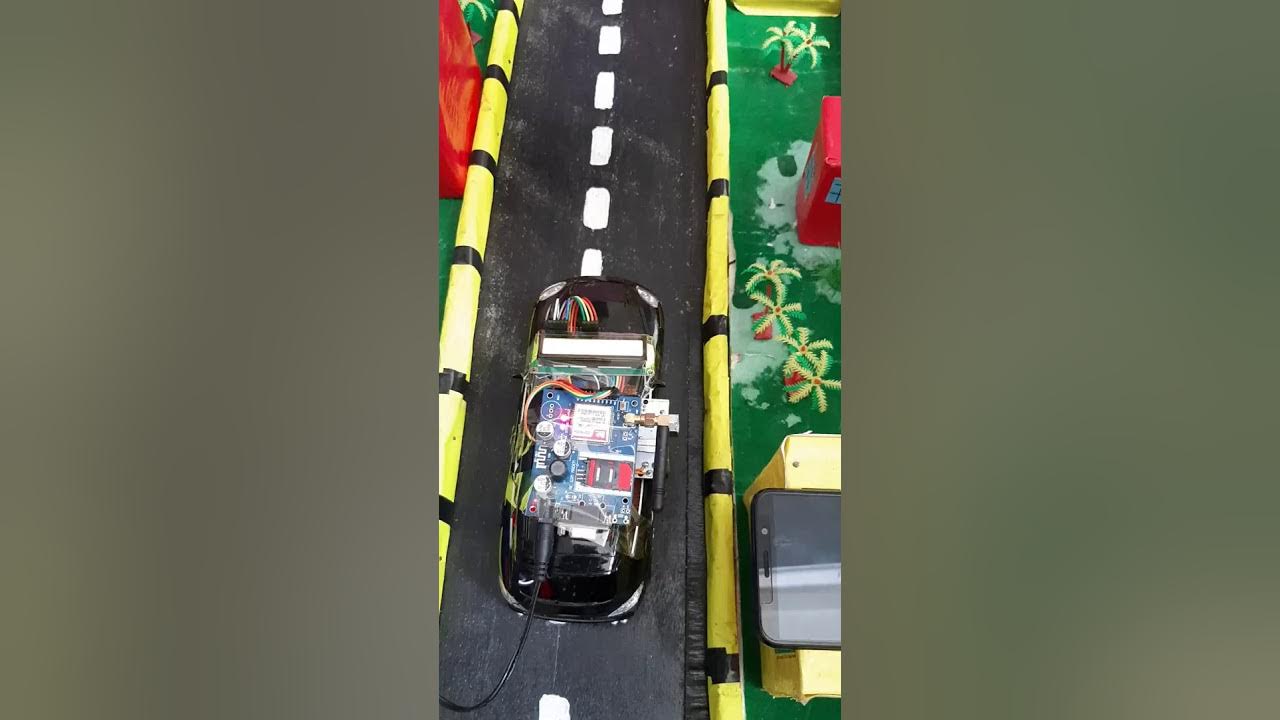 Automatic Vehicle Accident Detection Using Gsm - YouTube