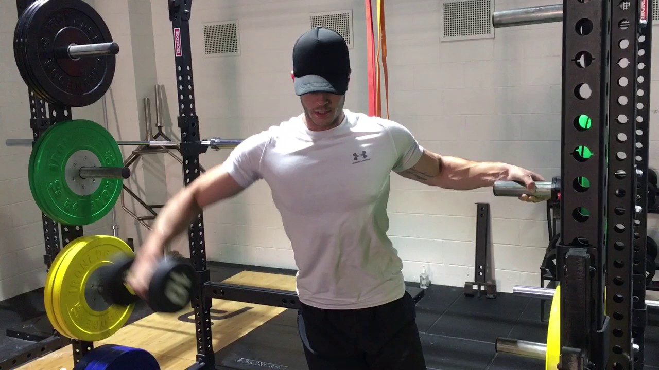 Single Arm Lateral Raise To Help Build Up Your Delts - YouTube