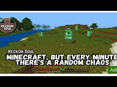 Minecraft chaos mod for mcpe, bedrock edition - YouTube