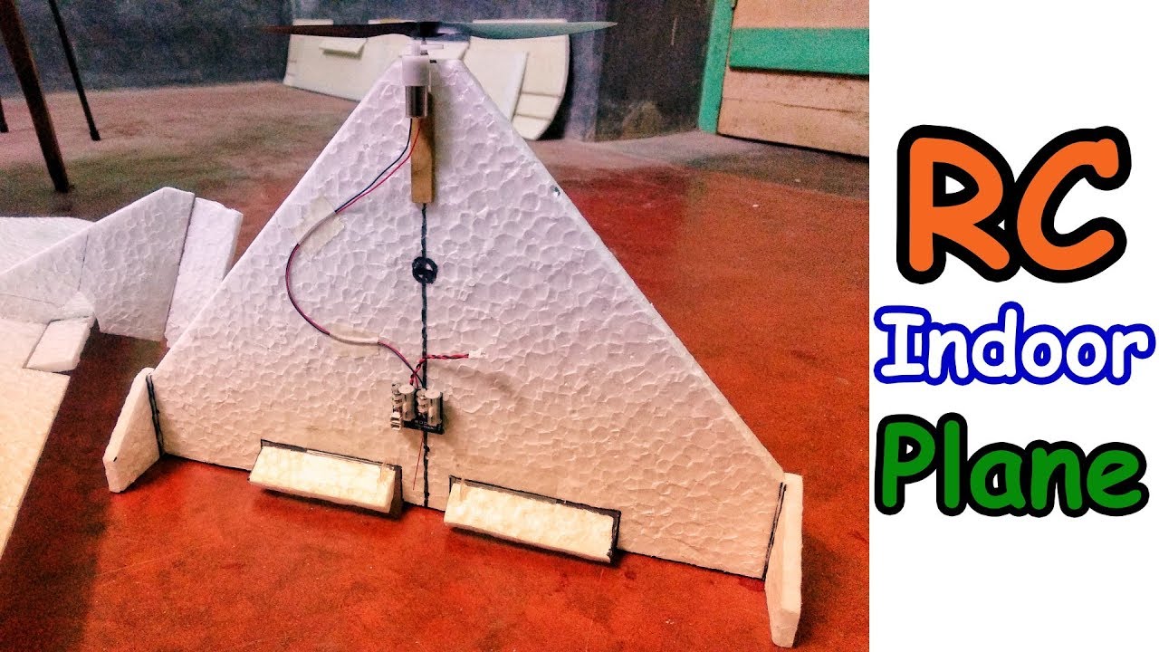 DIY Indoor Micro Plane - YouTube