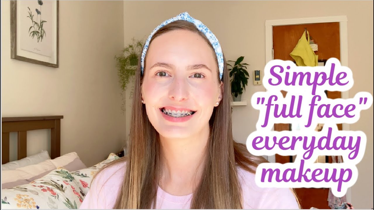 NEW EASY FULL FACE MAKEUP ROUTINE - YouTube