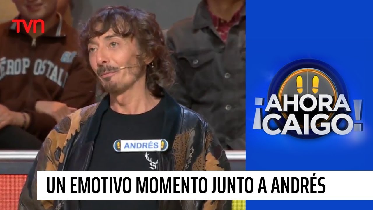 Andrés Gómez nos regala un emotivo momento en ¡Ahora Caigo! Prime - YouTube