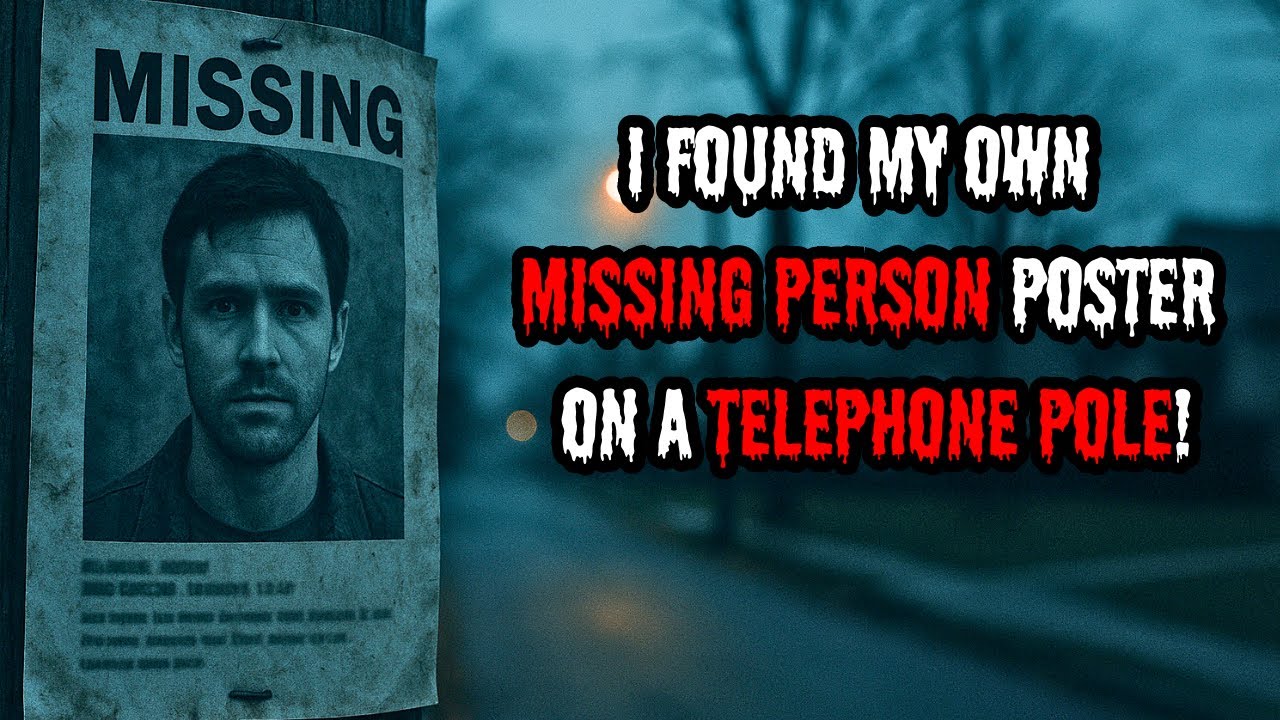 I found my own missing person poster on a telephone pole! - YouTube