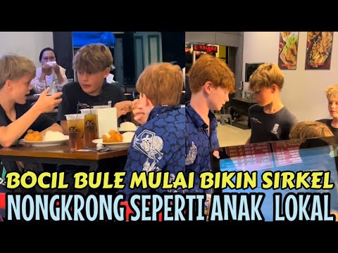 Bocil Bule Nongkrong Santai‼️Seperti Anak Lokal